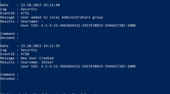 DeepBlueCLI: Powershell Modülü ile Threat Hunting - Mehmet Kadir Cırık